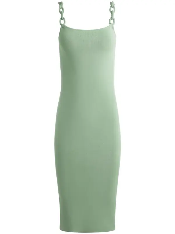 alina looped straps midi dress Alice + Olivia Alina Looped-Straps Dress In Green - 62% Off