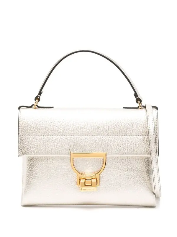 COCCINELLE Arlettis Leather Tote - Gold