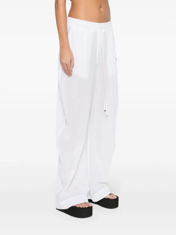 Attico Logo-embroidered Trousers