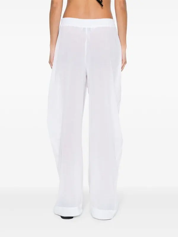 Attico Logo-embroidered Trousers