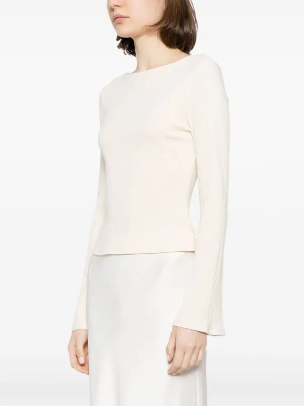 REFORMATION Miller Ribbed Top