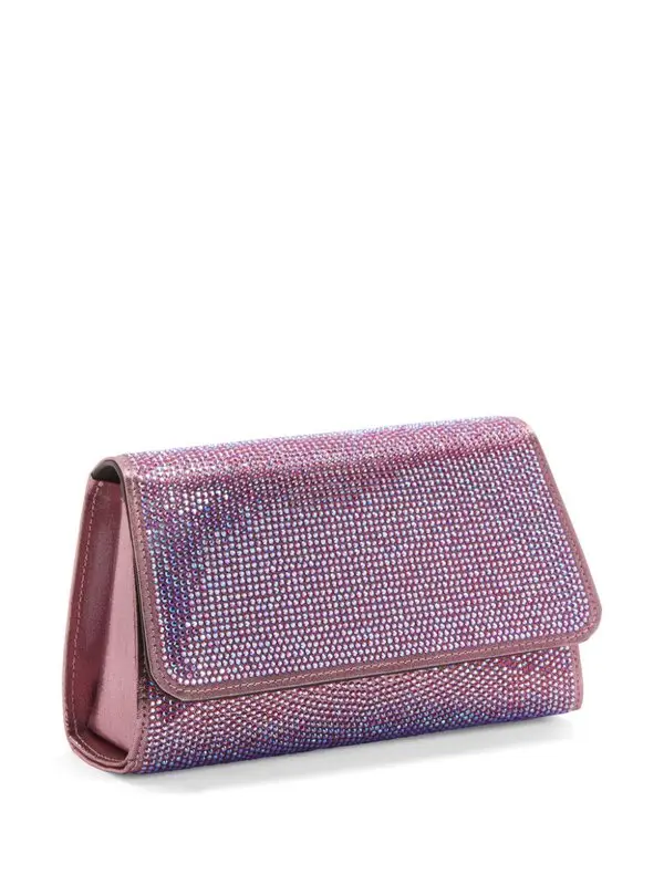 GIUSEPPE ZANOTTI Mini Idha Rhinestone-embellished Bag - Purple