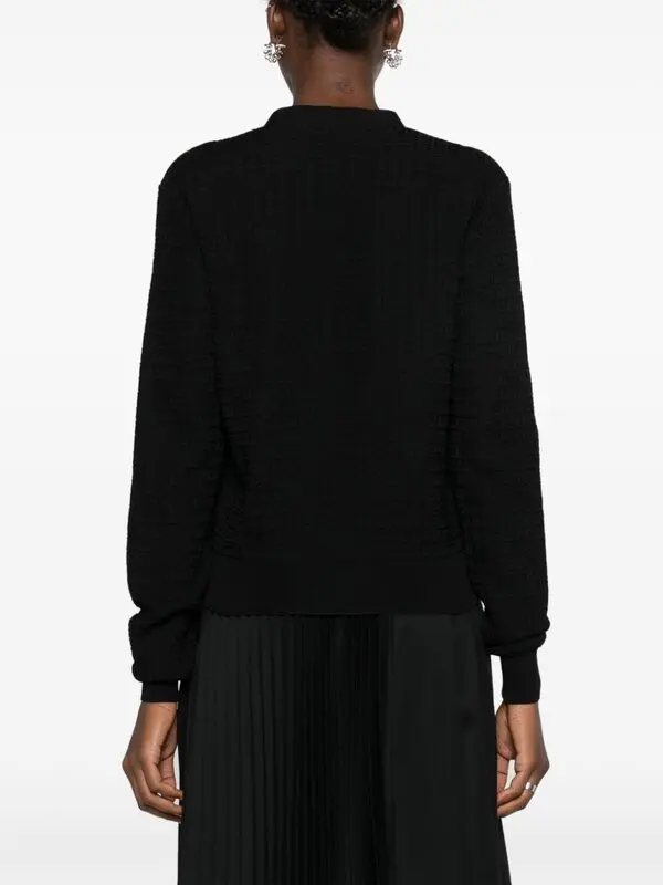 Givenchy 4g-jacquard V-neck Cardigan