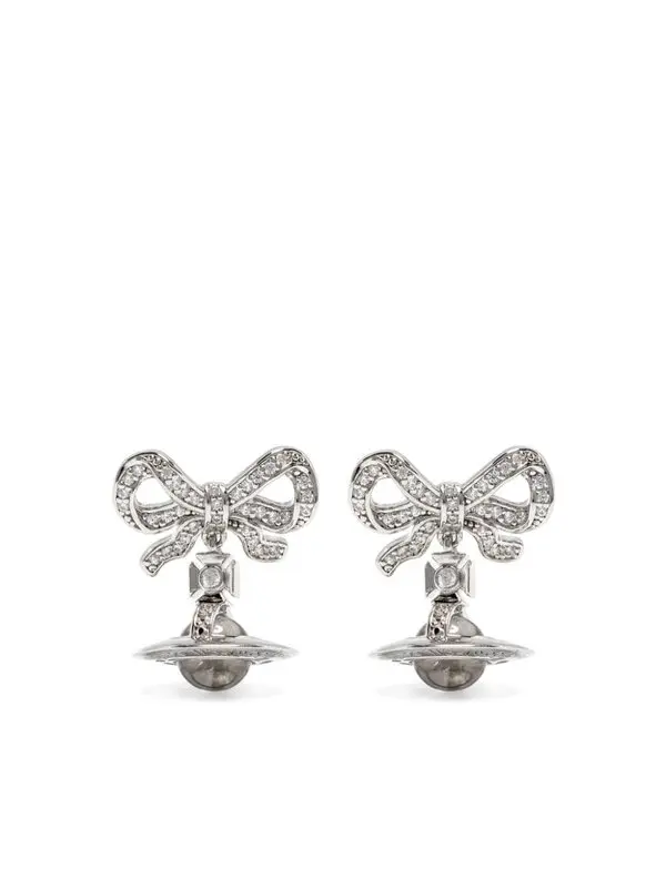 VIVIENNE WESTWOOD Octavie Drop Earrings - Silver