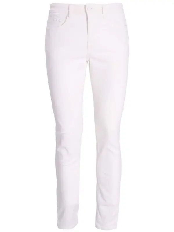 Karl Lagerfeld Slim-cut Cotton Trousers