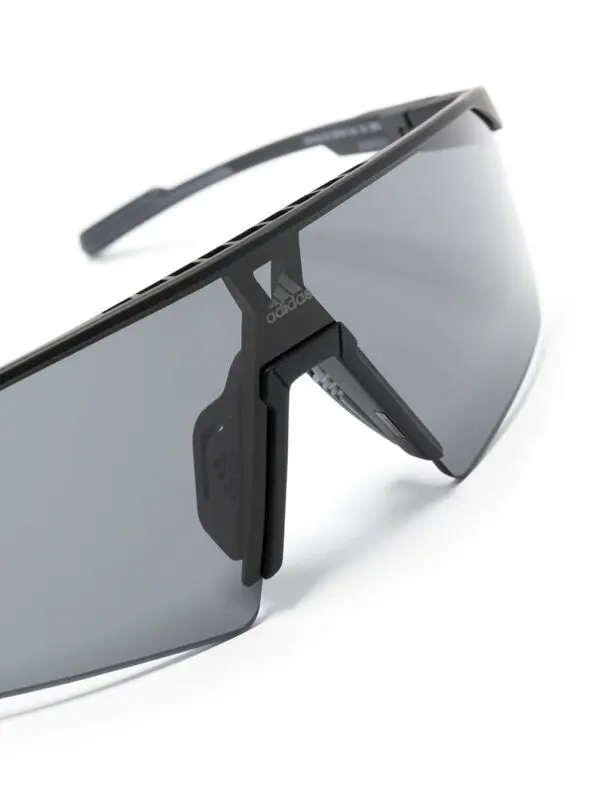 Adidas Geometric-frame Sunglasses - Black