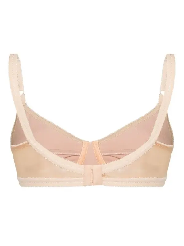 N°21 Scalloped-edges Bra - Neutrals