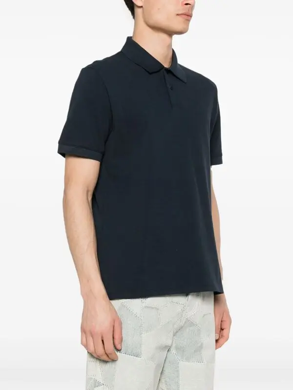 Just Cavalli Piqué-weave Polo Shirt - Blue