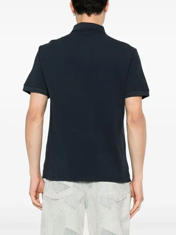 Just Cavalli Piqué-weave Polo Shirt - Blue
