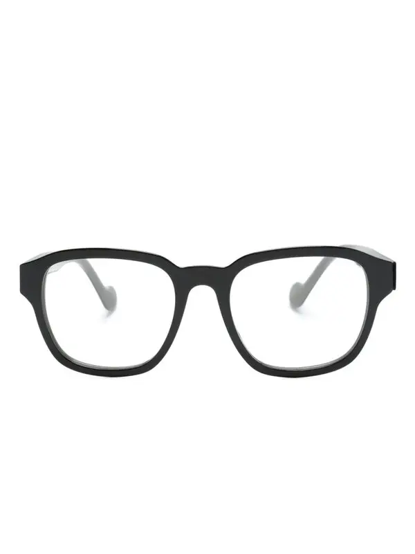 Moncler Square-frame Eyeglasses - Black