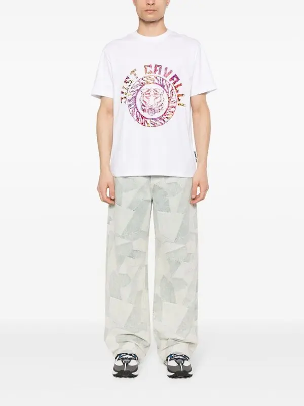 Just Cavalli Logo-print Cotton T-shirt
