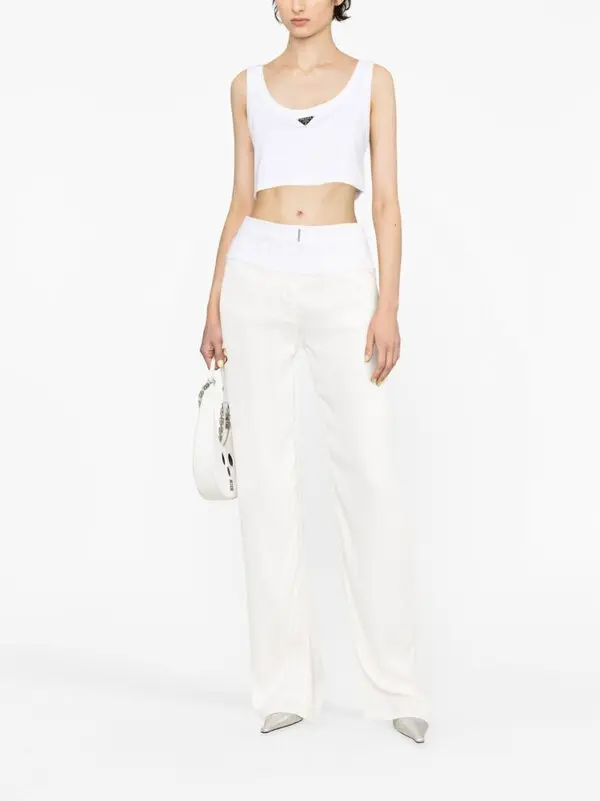 Givenchy High-waisted Patchwork Trousers