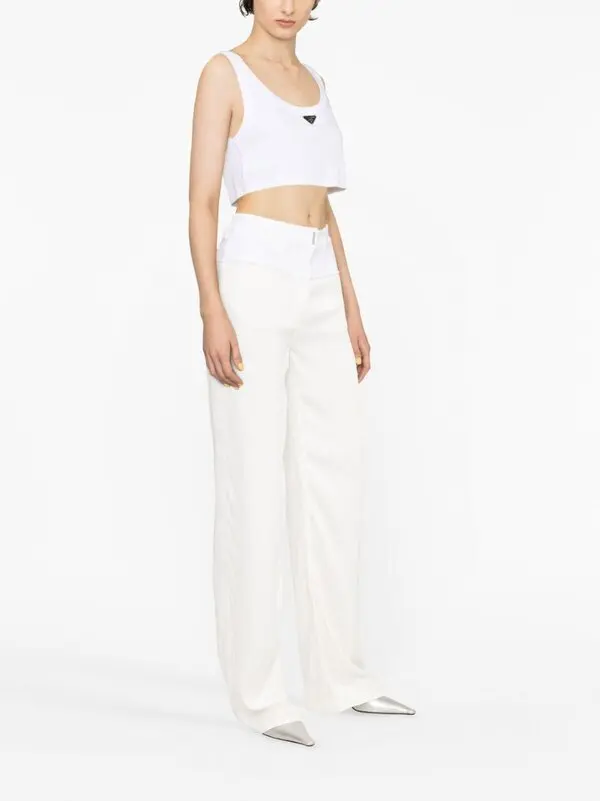 Givenchy High-waisted Patchwork Trousers