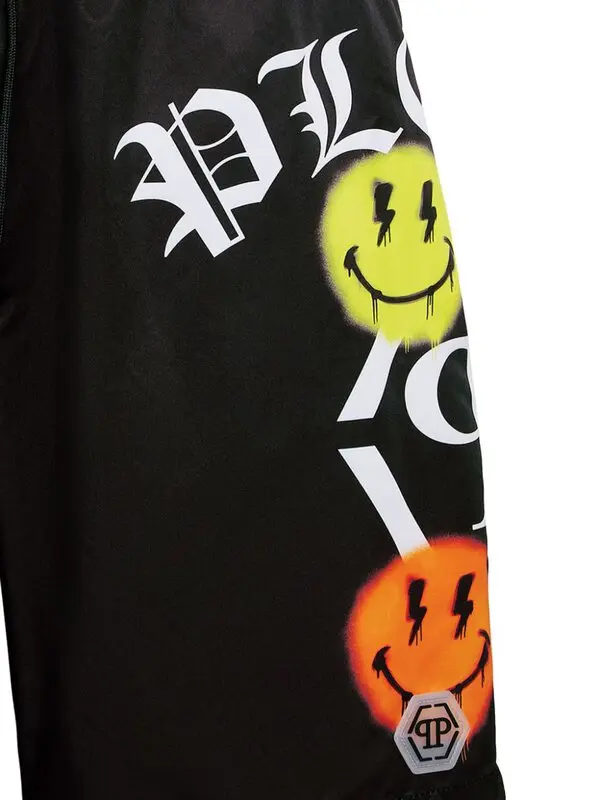Philipp Plein Logo-print Swim Shorts