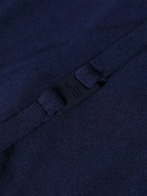 Polo Ralph Lauren Terry-cloth Belted Swimsuit - Blue
