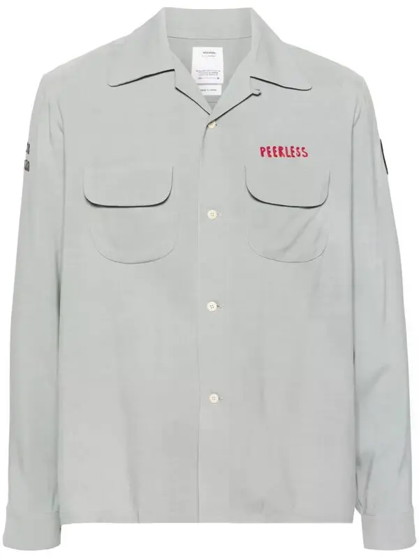 Visvim Keesey Logo-embroidered Shirt