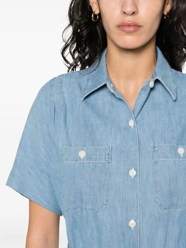 A.p.c. New Drew Denim Midi Dress