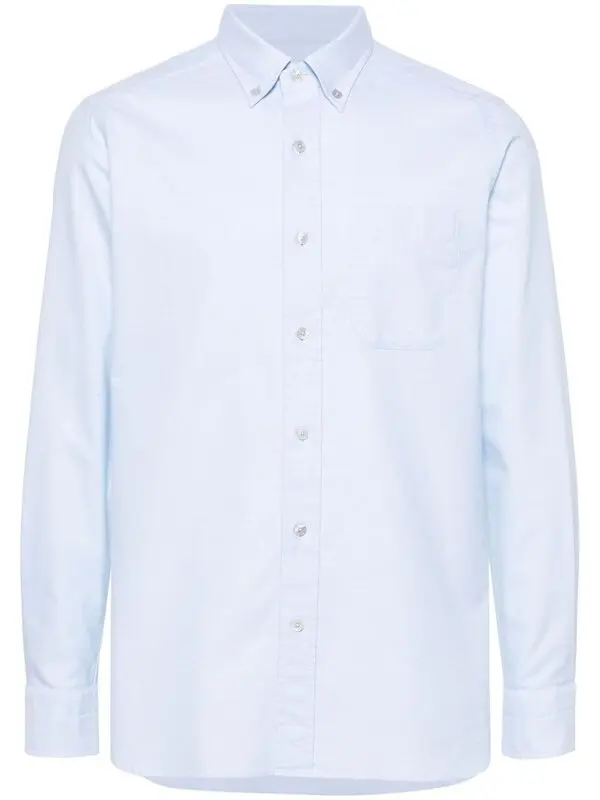TOM FORD Button-down Collar Cotton Shirt