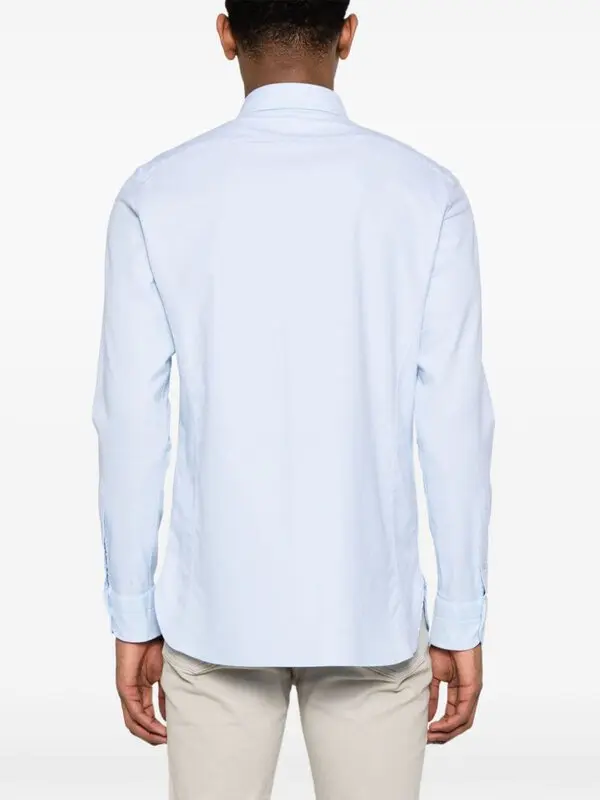 TOM FORD Button-down Collar Cotton Shirt