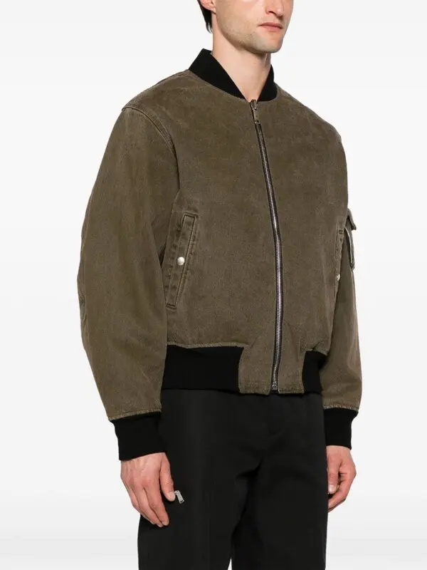 Givenchy Logo-print Reversible Bomber Jacket - Brown