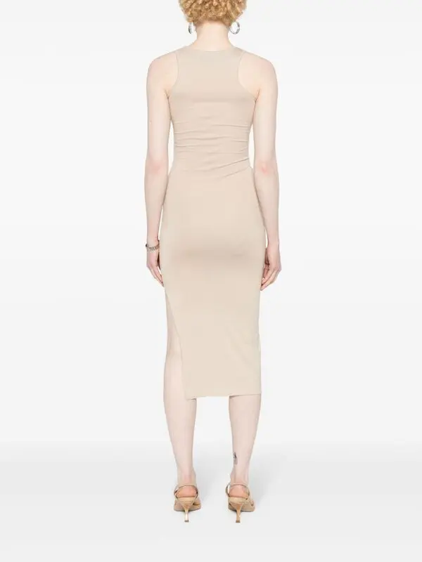 Coperni Tank Top Midi Dress - Neutrals