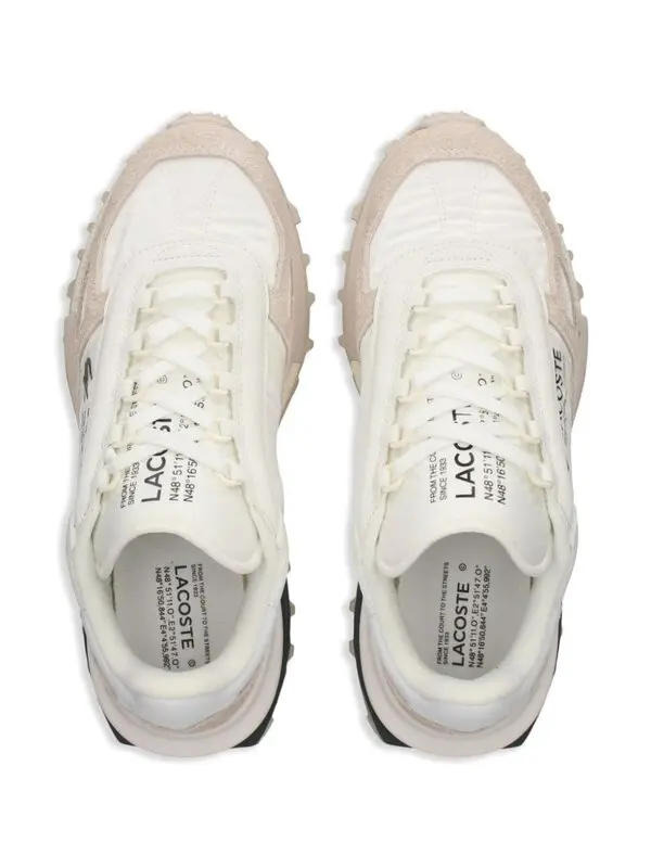 Lacoste Elite Active Logo-print Sneakers - Neutrals