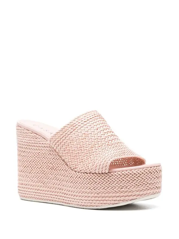 Casadei 130mm Twiga Sandals - Pink