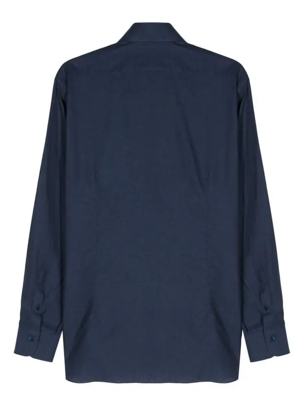 BARBA NAPOLI Long-sleeve Shirt - Blue