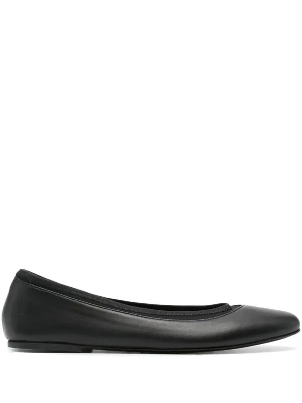 Loulou De Saison Rupa Leather Ballerinas