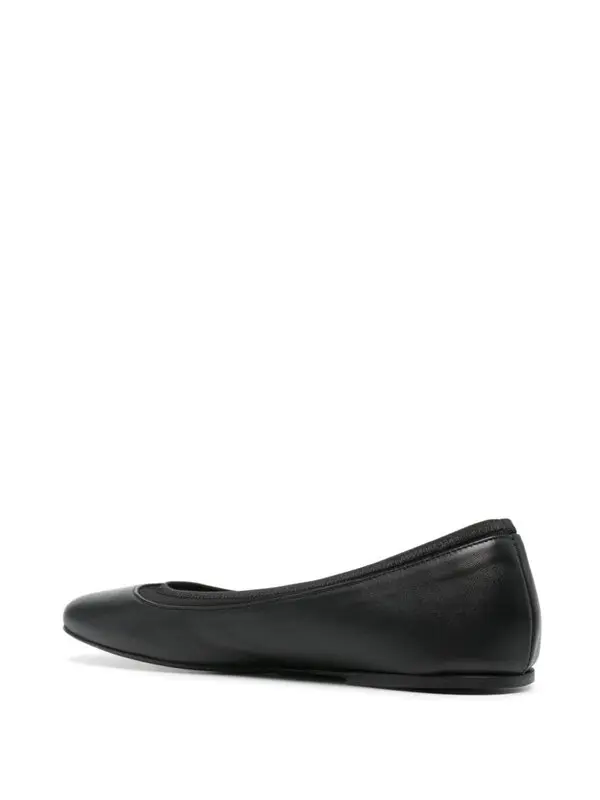 Loulou De Saison Rupa Leather Ballerinas