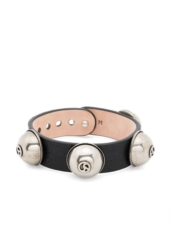 Acne Studios Stud-embellished Bracelet - Black