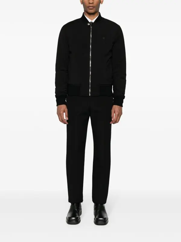 Givenchy 4g-motif Wool Bomber Jacket - Black