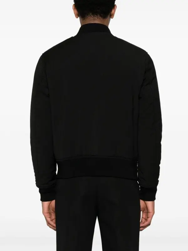 Givenchy 4g-motif Wool Bomber Jacket - Black