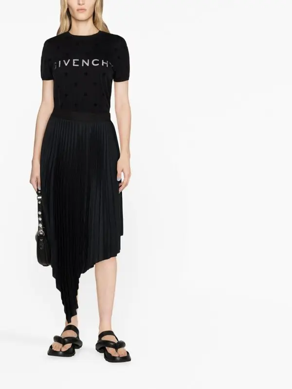Givenchy Logo-print Layered-effect T-shirt
