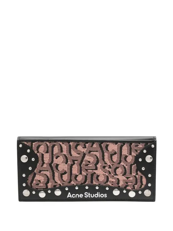 Acne Studios Logo-jacquard Bi-fold Wallet