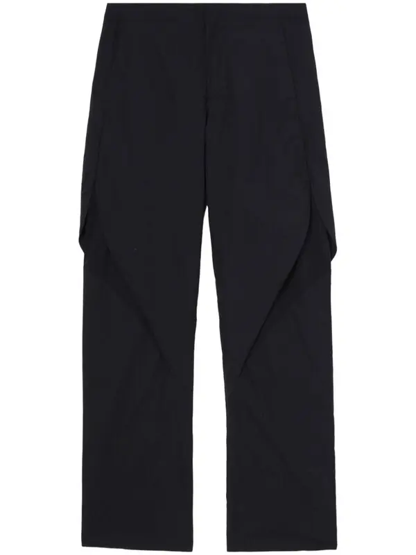 POST ARCHIVE FACTION Layered Mid-rise Trousers