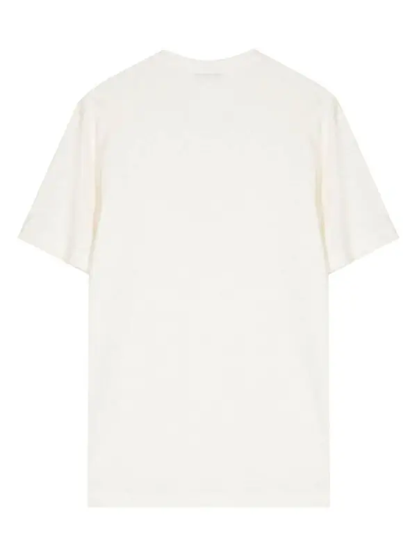 Paul & Shark Crew-neck Linen T-shirt