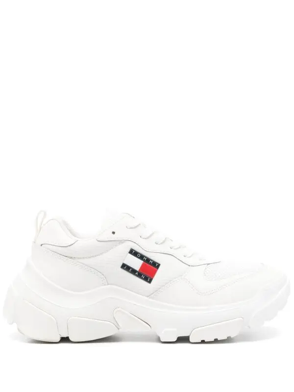Tommy Hilfiger Logo Appliqué Sneakers