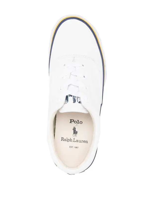 Polo Ralph Lauren Round-toe Canvas Sneakers