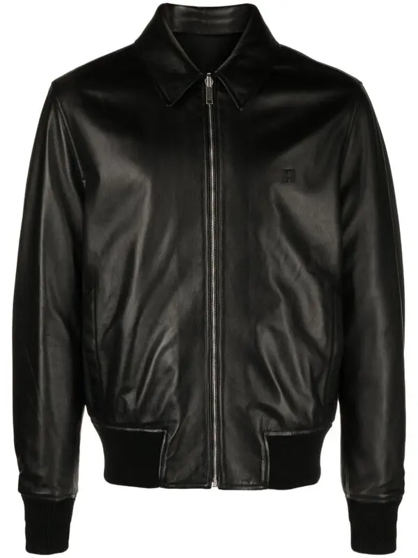 Givenchy Reversible Leather Bomber Jacket