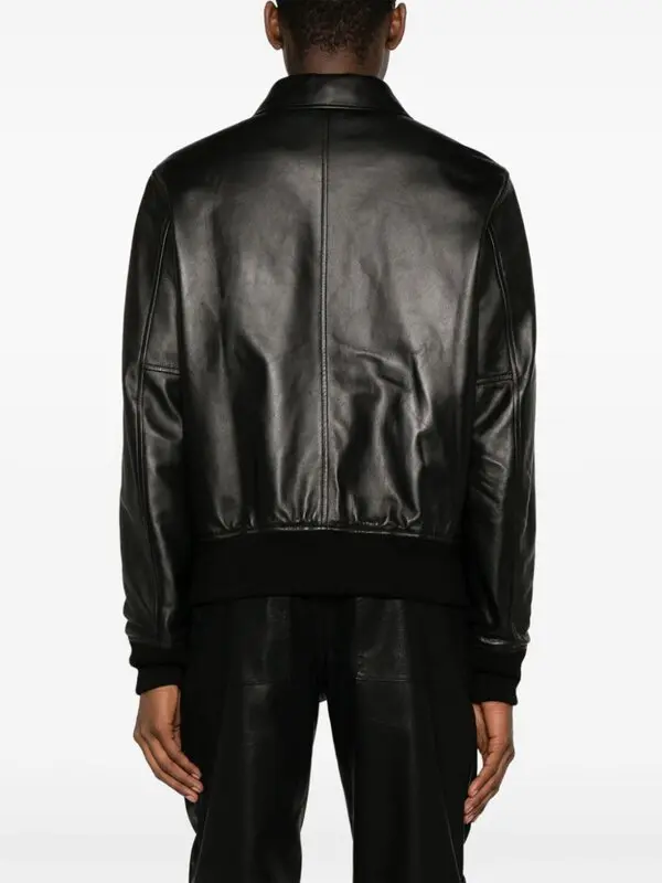 Givenchy Reversible Leather Bomber Jacket