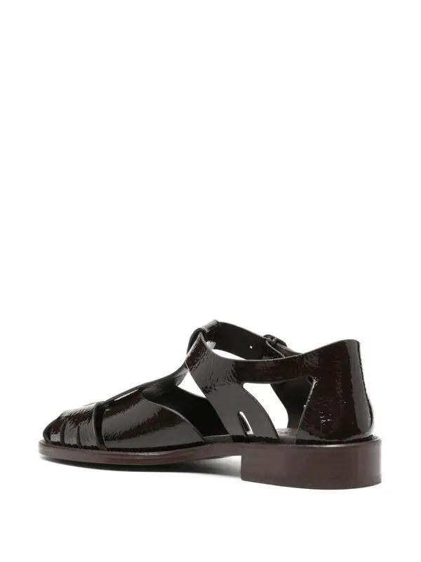 Hereu Cut-out Detail Leather Sandals