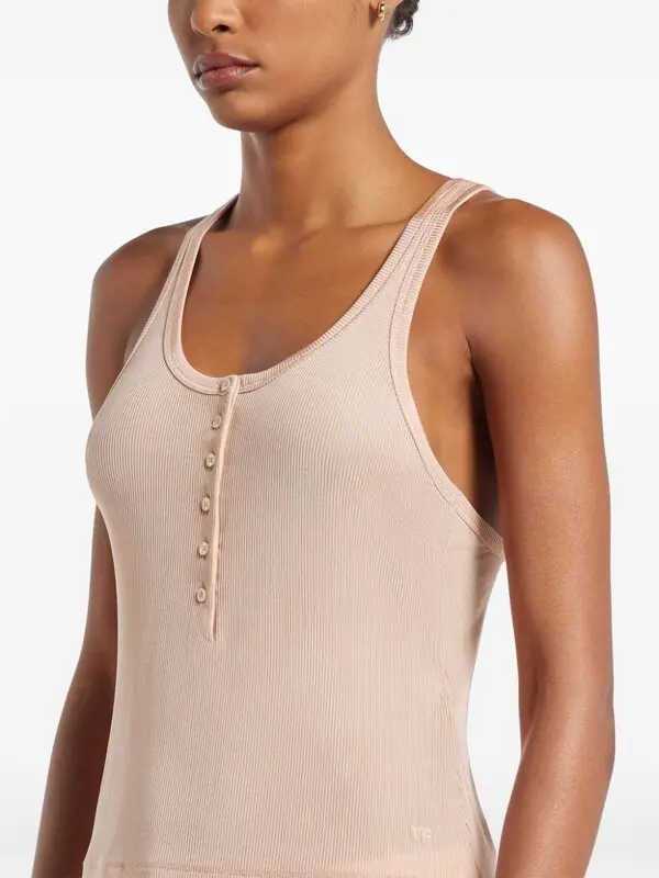 TOM FORD Ribbed Tank Top - Pink