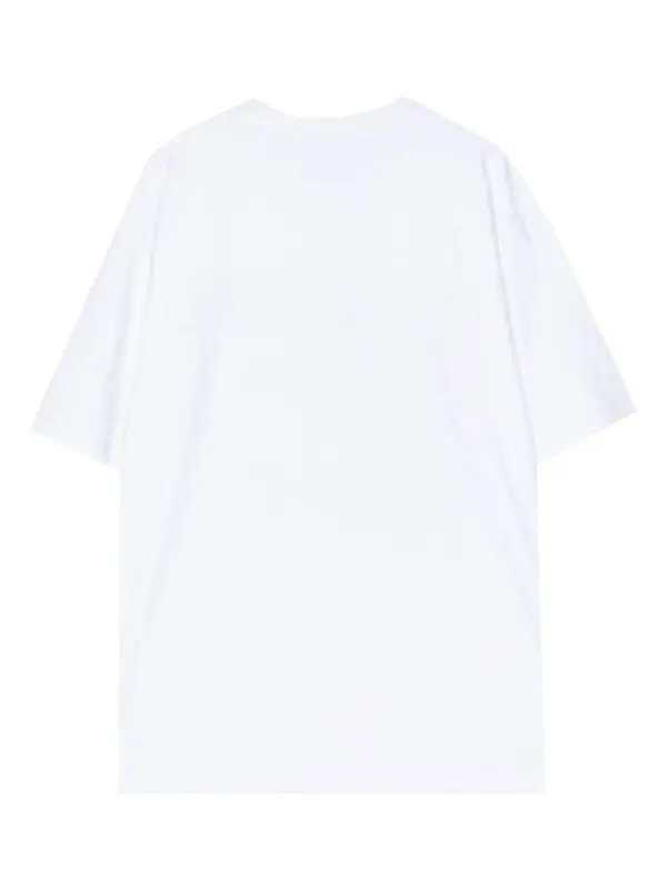 MARKET Smiley Out Of Body Cotton T-shirt - White
