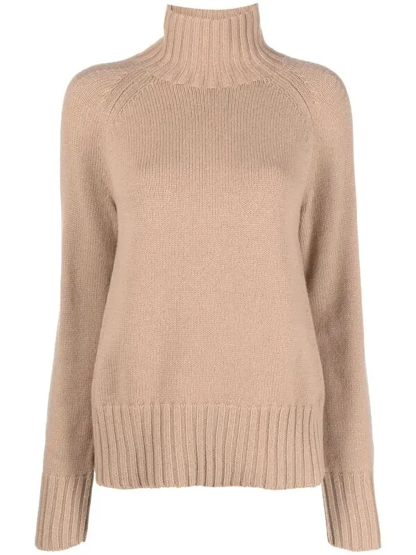 Max Mara Fine-knit High-neck Sweatshirt
