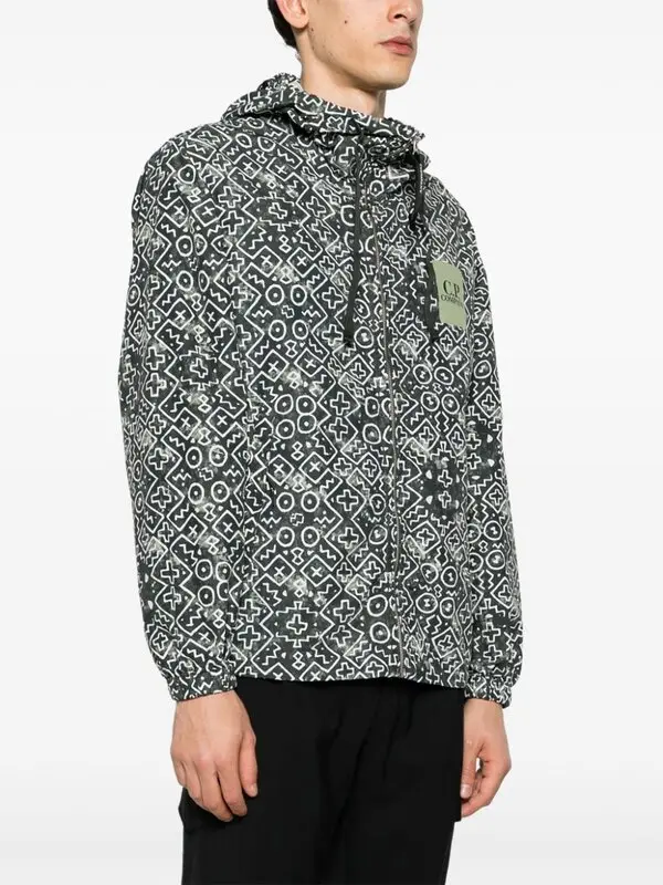 C.P. COMPANY Inca-print Hooded Jacket