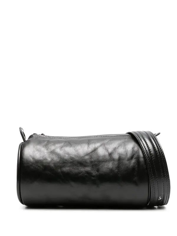 MARINE SERRE Billow Leather Crossbody Bag