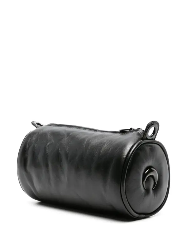 MARINE SERRE Billow Leather Crossbody Bag