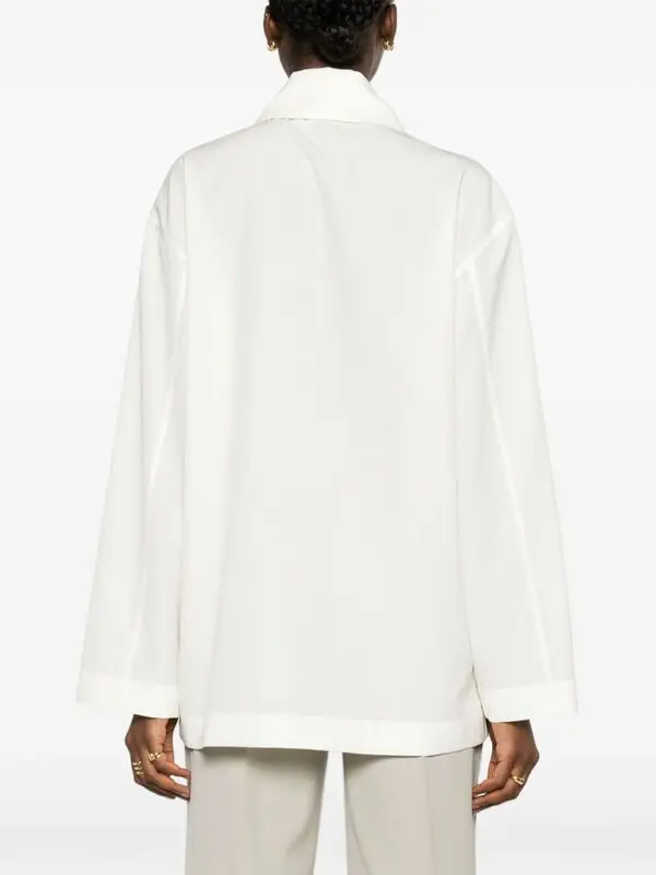THE ROW Rigel Wool Shirt