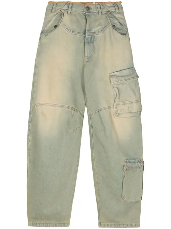 DARKPARK Rosalind Mid-rise Cargo Jeans